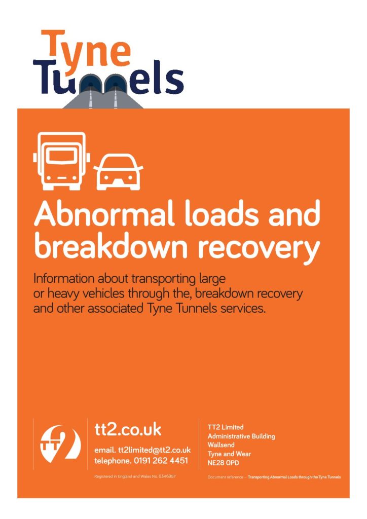 Abnormal Loads - Tyne Tunnel 2