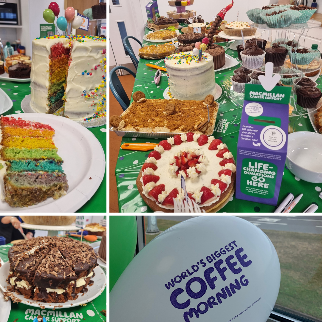 Macmillan Cancer Support Coffee Morning - Tyne Tunnel 2