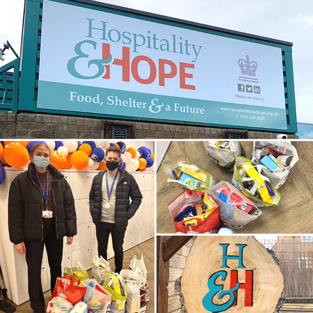 TT2 Christmas 2021 Food Bank Donations - Tyne Tunnel 2