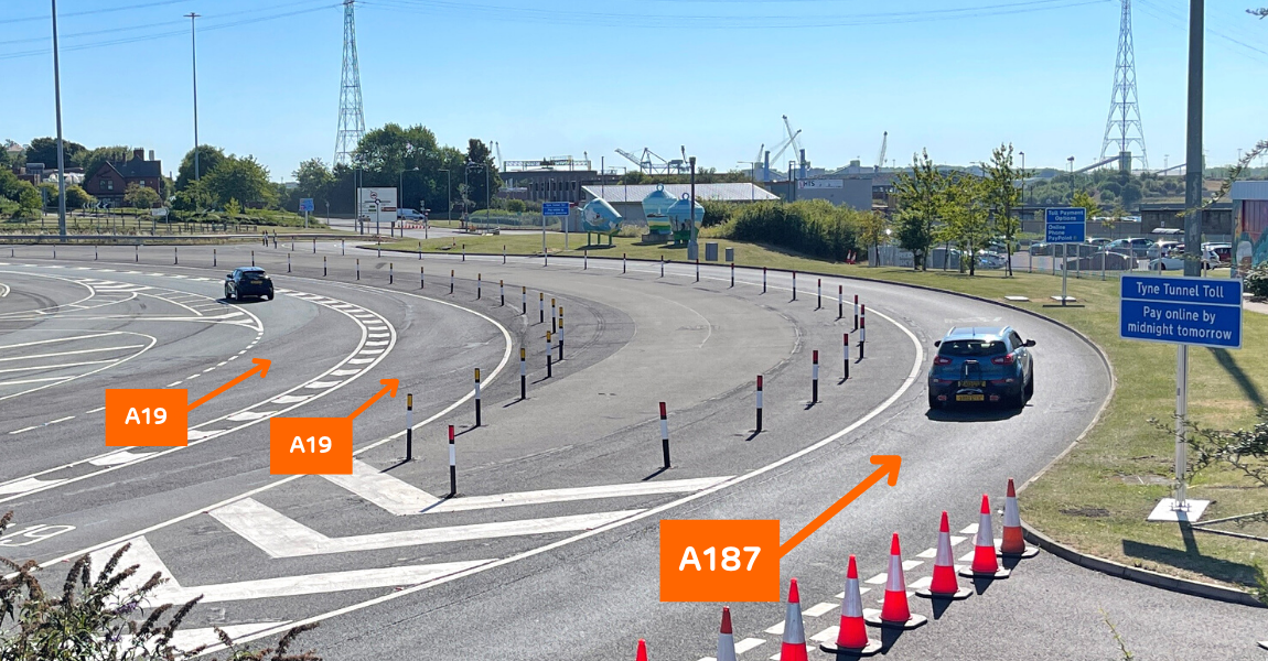 Plan your Visit: Travelling Northbound - Tyne Tunnel 2