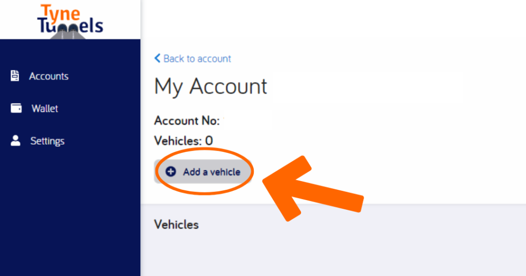 You're nearly there... let's complete your Pre-Paid account set up - Tyne Tunnel 2