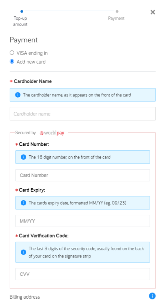 You're nearly there... let's complete your Pre-Paid account set up ...